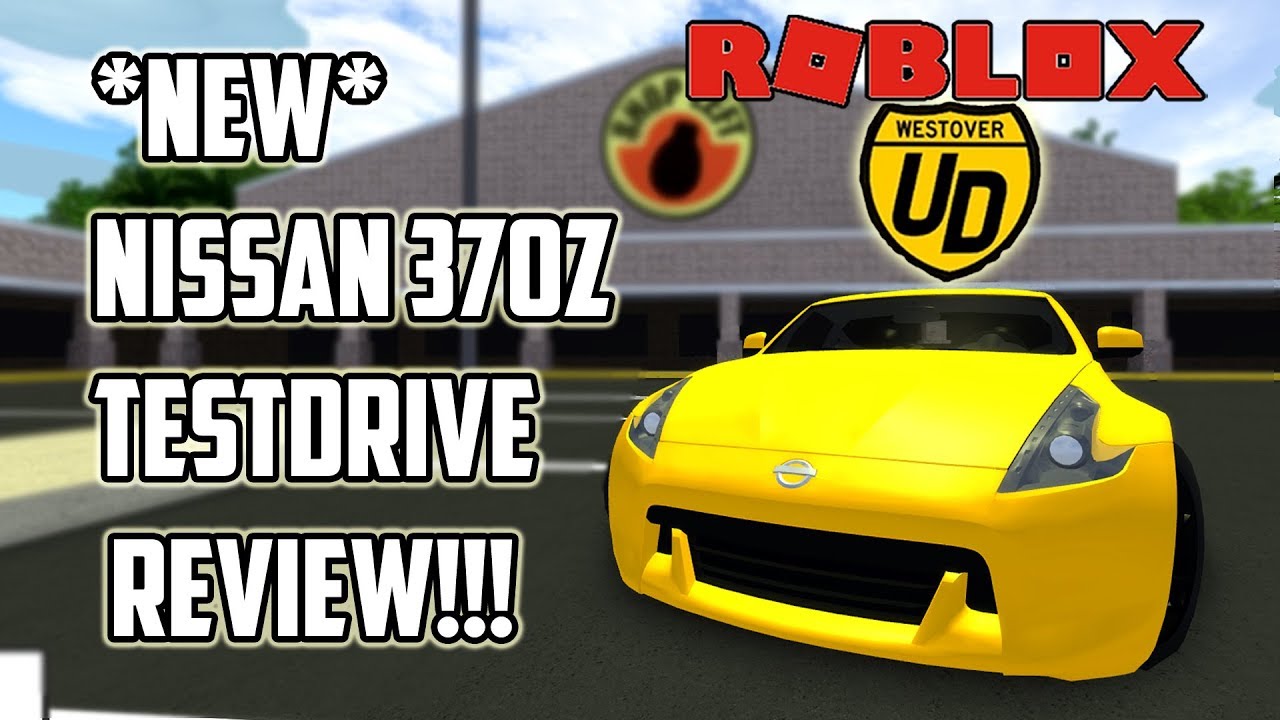 *NEW* Nissan 370z TESTDRIVE REVIEW!!!| Ultimate Driving (Roblox) - YouTube