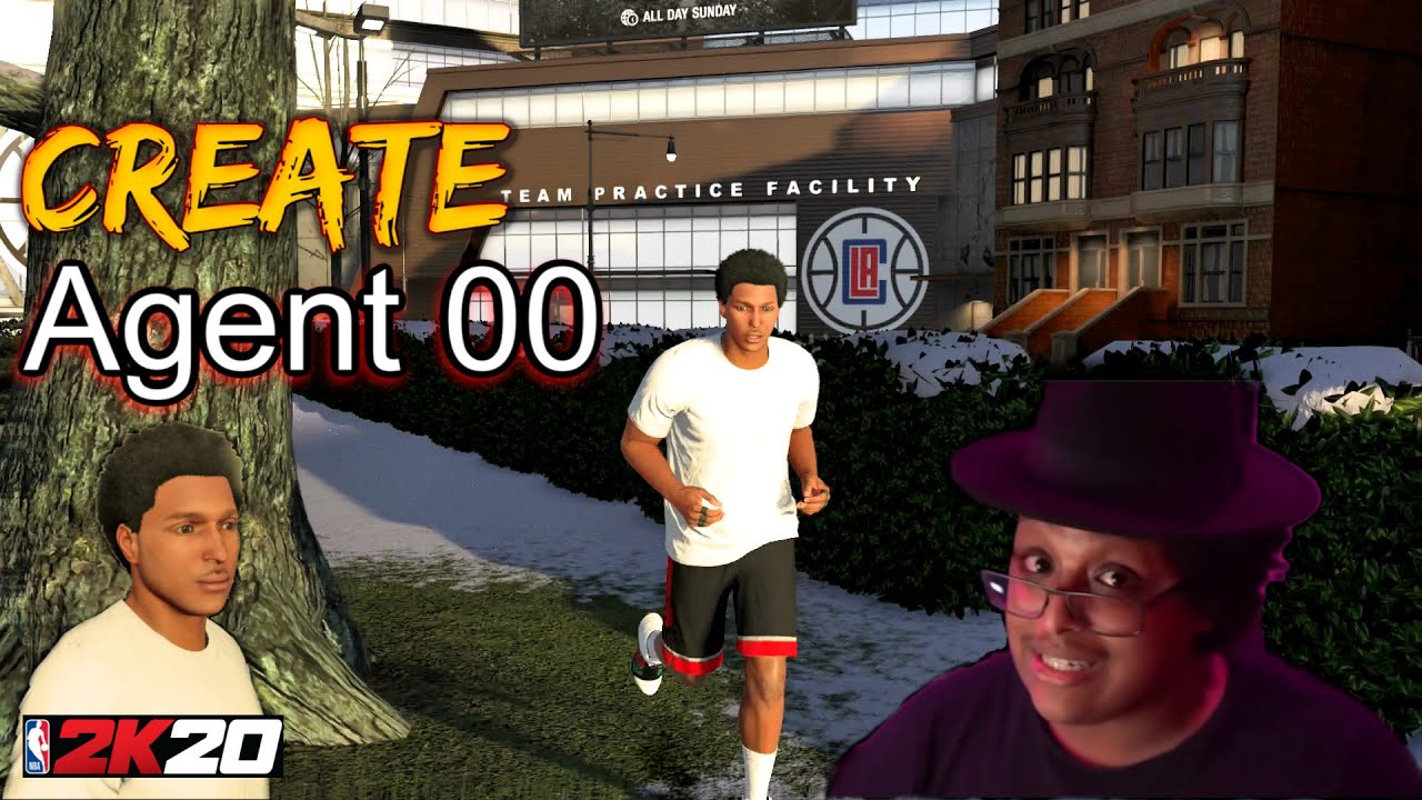AGENT 00 FACE CREATION TUTORIAL IN NBA 2K20 - YouTube