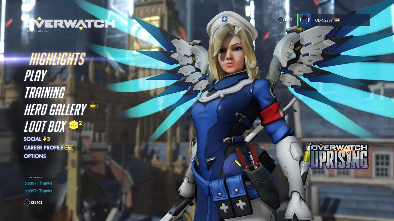 OVERWATCH UPRISING - Mercy - YouTube