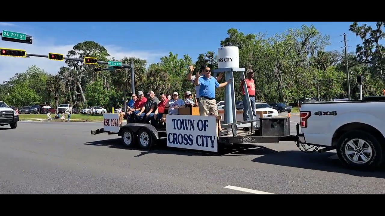 Town of Cross City centennial celebration - YouTube