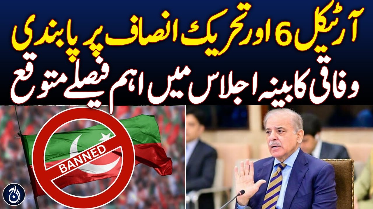 Article 6 and PTI ban, Important decisions are expected in the federal ...