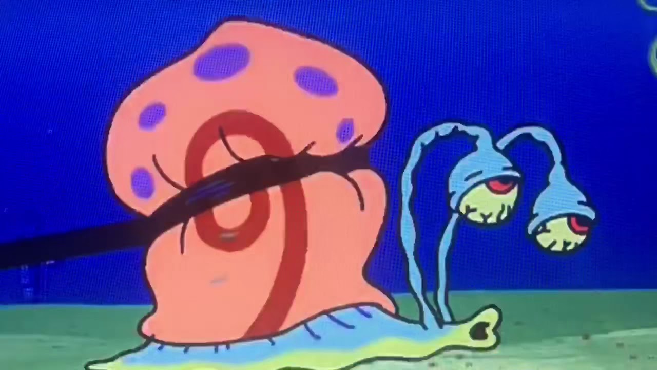 Spongebob squarepants the great snail race - YouTube