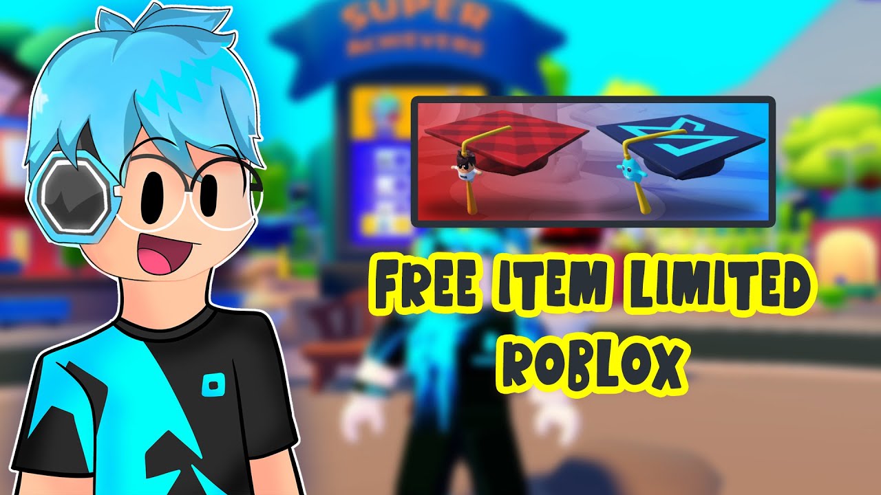 Free Item Limited - UGC Graduation Caps Di Supercampus Roblox - YouTube