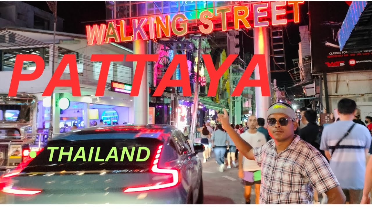Pattaya walking street,Pattaya, || Walking Street Pattaya|| Nightlife ...