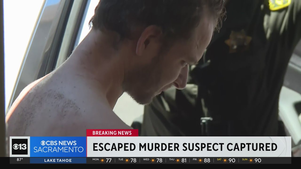 Latest details on escaped murder suspect's capture in Rocklin - YouTube