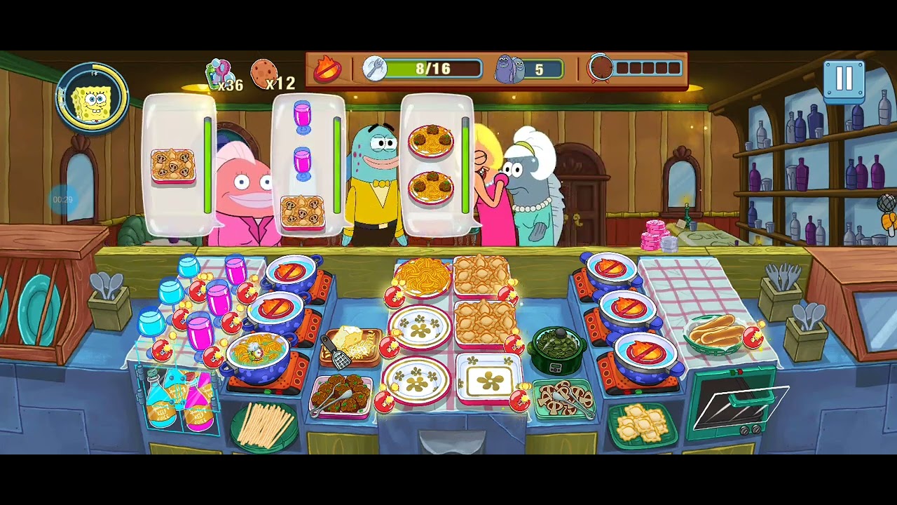 SpongeBob: Krusty Cook-Off - Pasta La Vista (Level 28/120) - YouTube