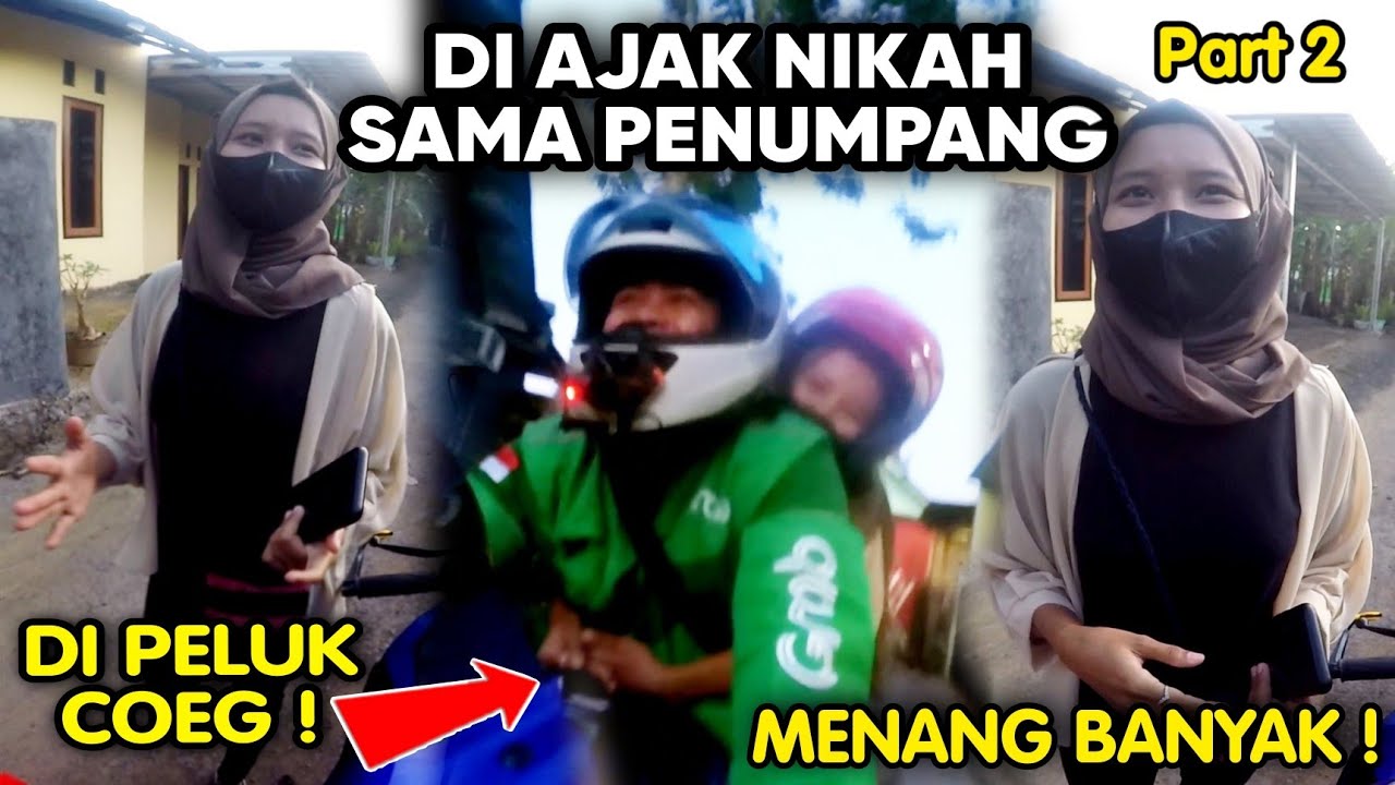 Niat Nolong Malah Di Ajak Nikah Sama Penumpang Ini | Ojol Vlog - YouTube