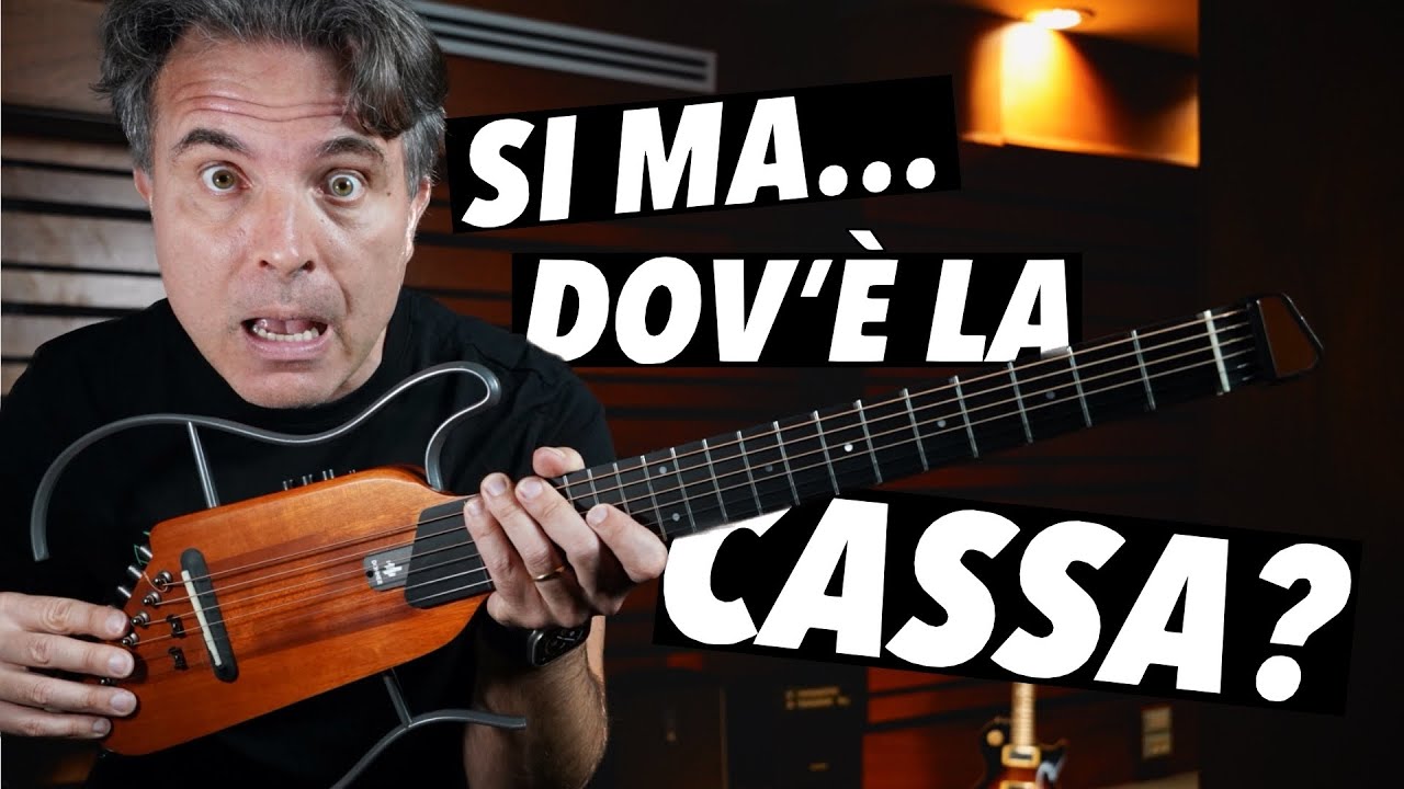 La Chitarra PIU' STRANA che ho Provato!! Donner HUSH-I - YouTube