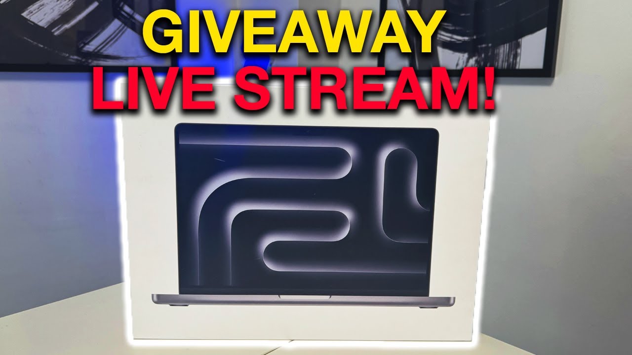Matt Talks Tech GIVEAWAY LIVE STREAM MacBook Pro M3! - YouTube