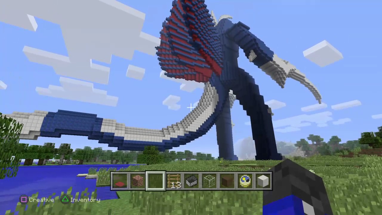 Minecraft: PlayStation®4 Edition Exploring Gigan Tower (Final Wars ...