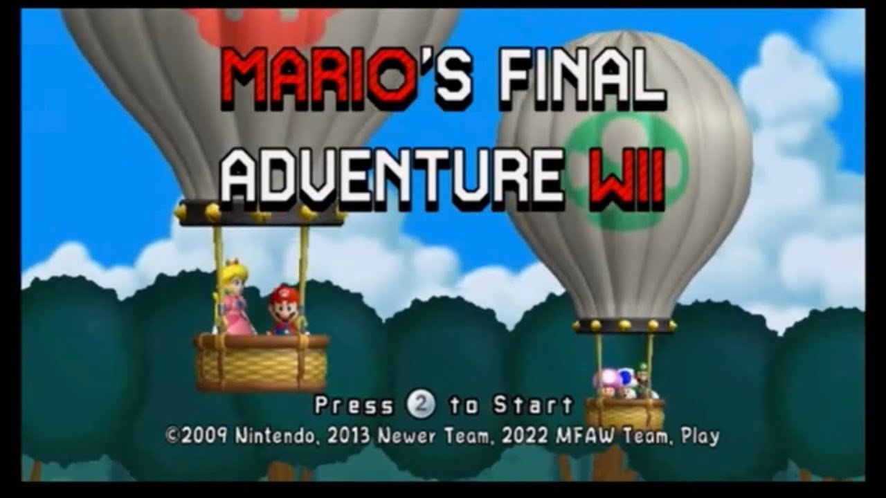 #1【新しい冒険】Mario's Final Adventure Wii（MFAW） - YouTube