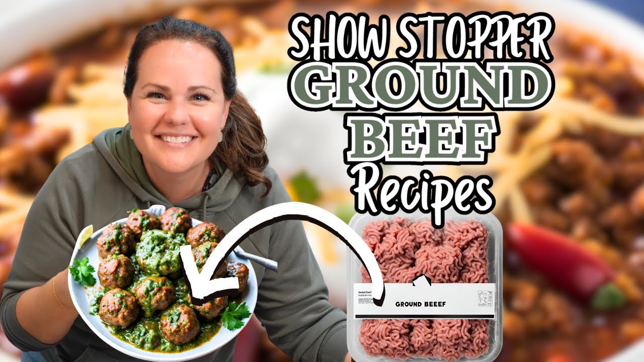 *GROUND BEEF* Recipes that you'll LOVE | What to make with ground beef - YouTube