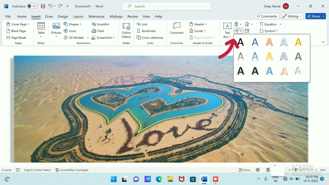 How To Insert Text On Picture In MS Word YouTube How To Insert Text On Picture In MS Word YouTube
