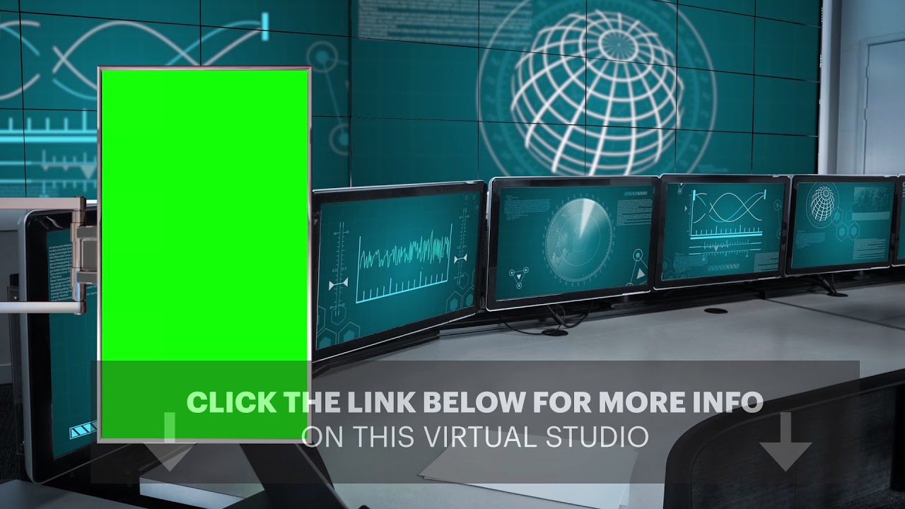 The Control Room HD / 4K Virtual Set - YouTube