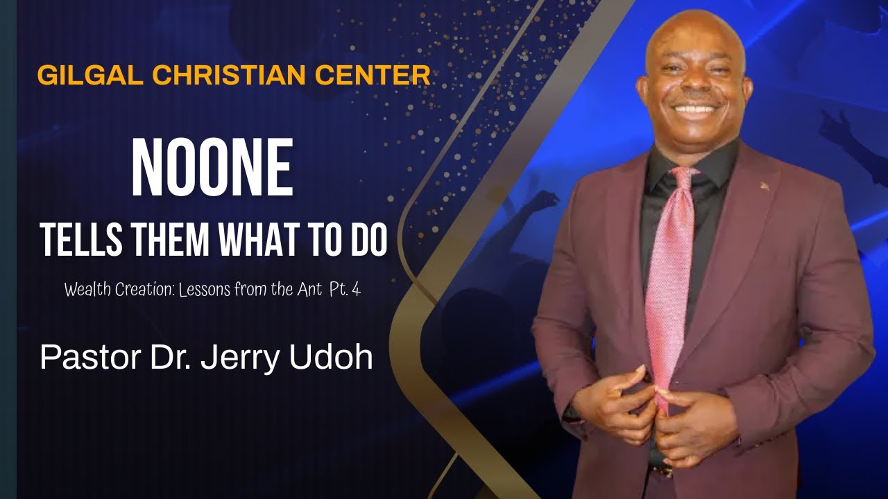 No one Tells Them What to Do -Lessons from the Ant Pt. 4 (Word) Gilgal ...