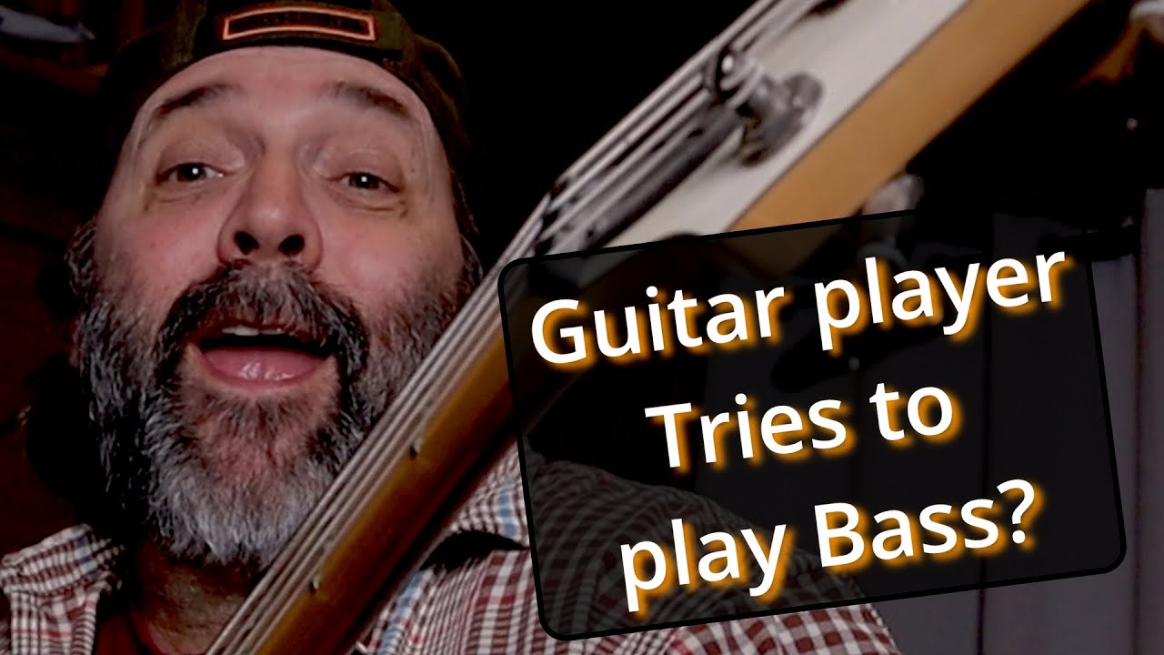 Neil Gebel The Hitman - Guitar player tries BASS - YouTube