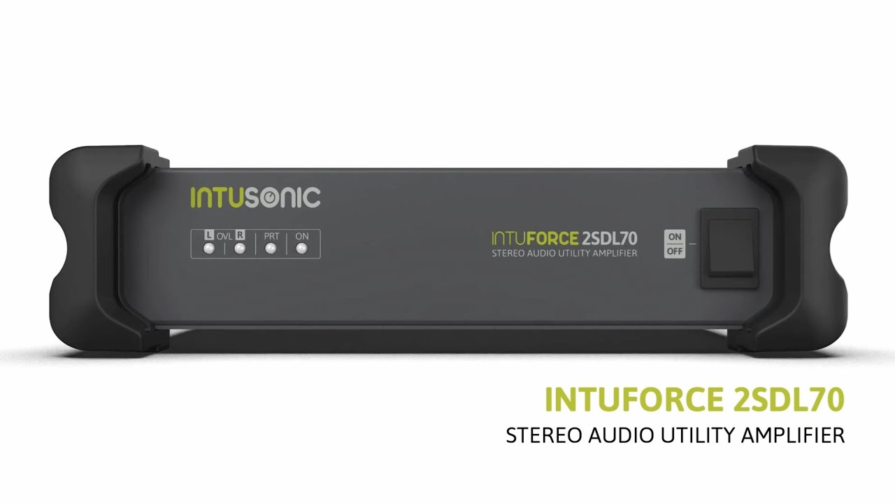 Intusonic Commercial Audio Systems INTUFORCE™ 2SDL70 2 Channel ...