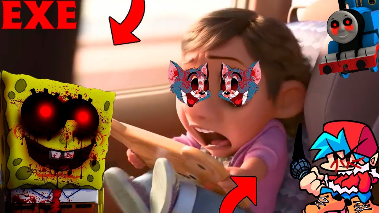 Spongebob.EXE & Thomas the Train.EXE & FNF.EXE & Tom and Jerry.EXE ...