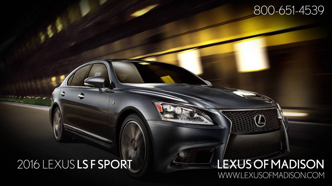 2016 Lexus LS F Sport - YouTube