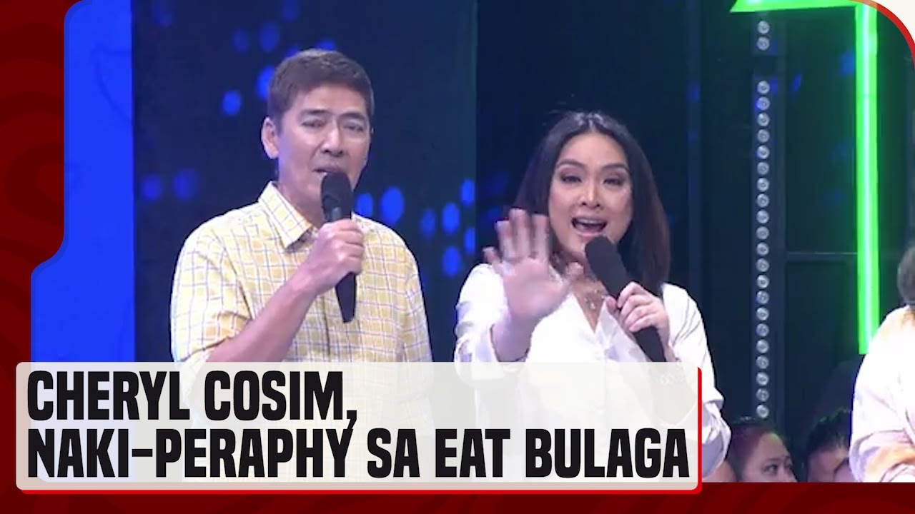 Frontline Pilipinas anchor Cheryl Cosim, game na naki-Peraphy - YouTube