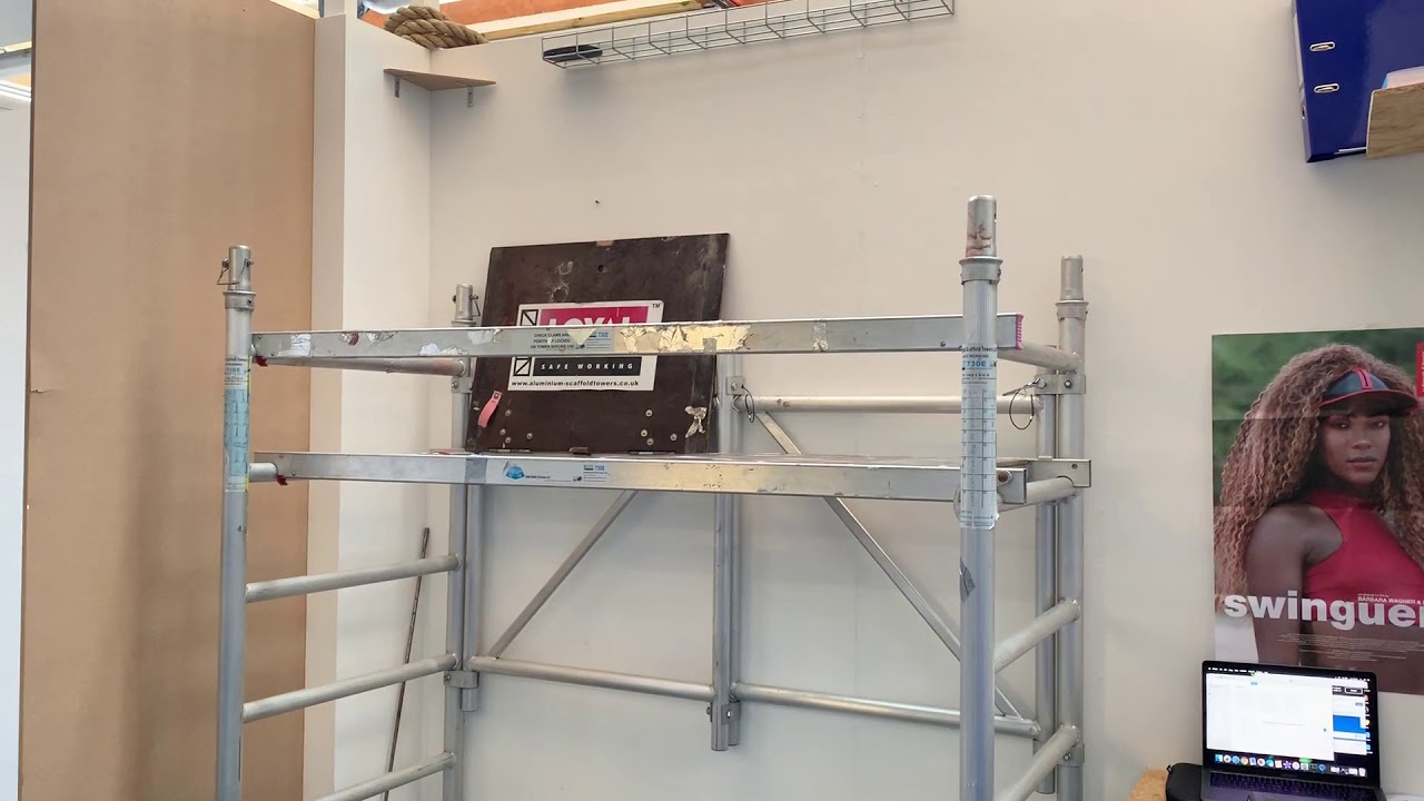 Scaffold with sound - YouTube