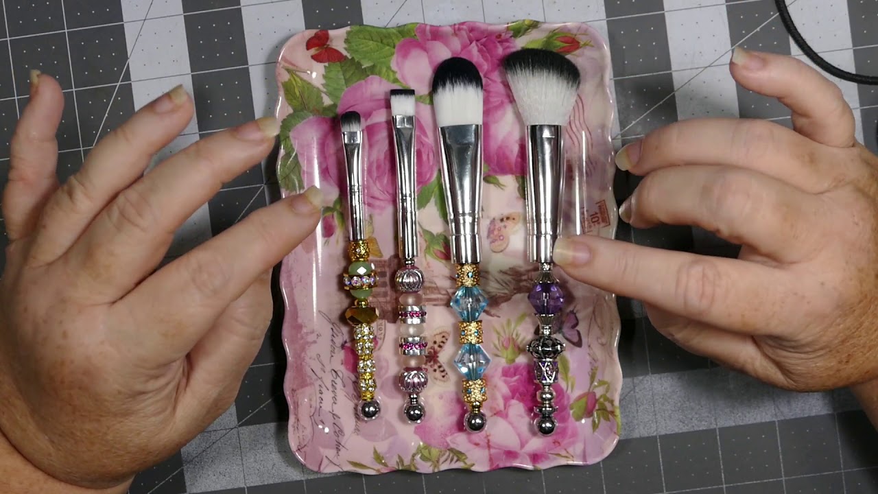 Beadable Make-up Brushes - YouTube