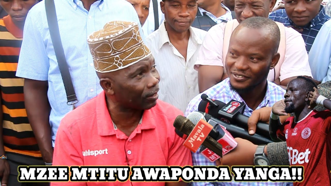 🔴#LIVE_ MZEE MTITU AWA MBOGO " YANGA NI ZOAZOA TU Chama kaenda ...