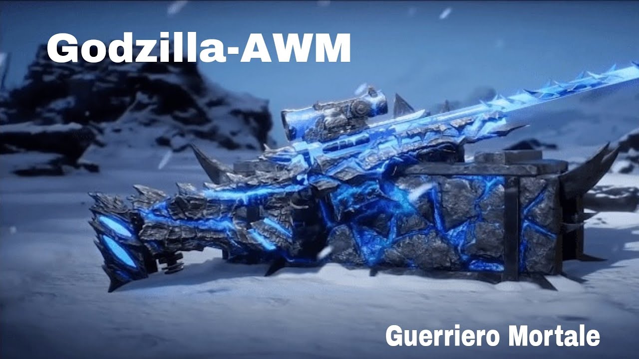 Godzilla-AWM Skin | AWM Upgradeable Skin | Season 19 leaks | PUBG ...