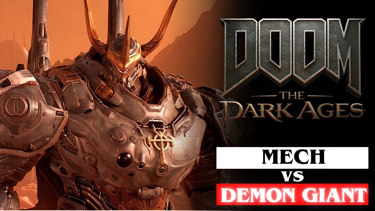 DOOM DARK AGES - ALL SLAYER MECH vs DEMON GIANT (+ FINAL BOSS) 4K Ultra ...