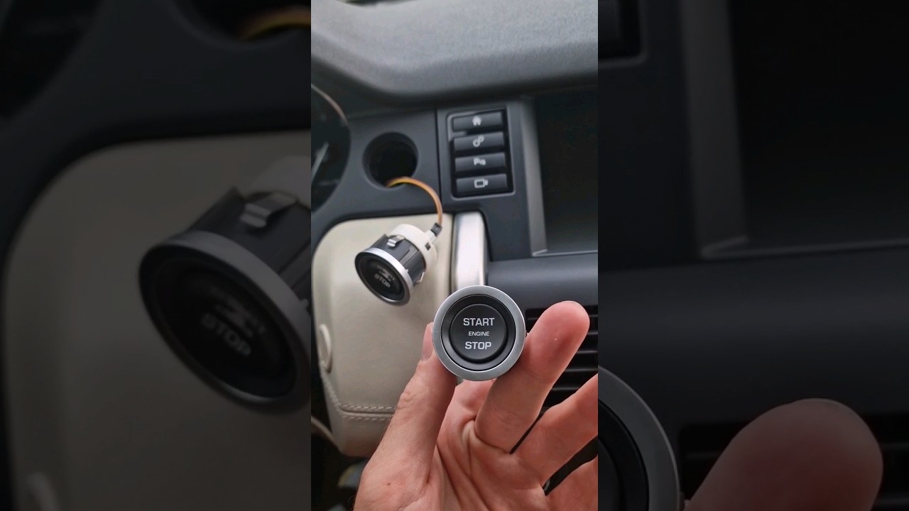 Land Rover Discovery Sport Start Stop button remove replace - YouTube