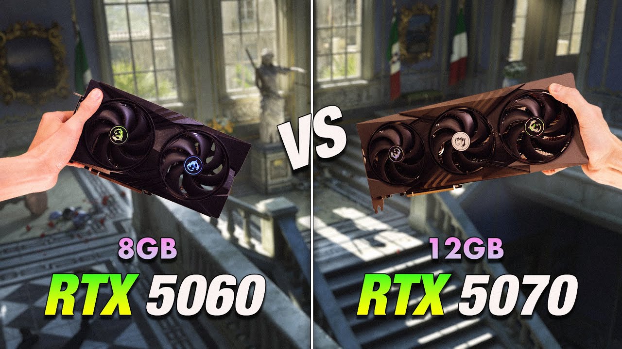 RTX 5060 vs RTX 5070 - Difference in 2026, 1440p - YouTube