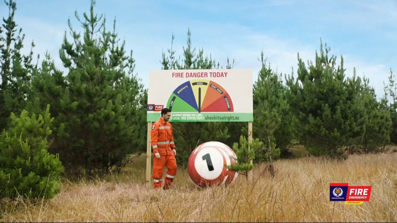 TVNZ1 ident, fire hazard. 2018. - YouTube