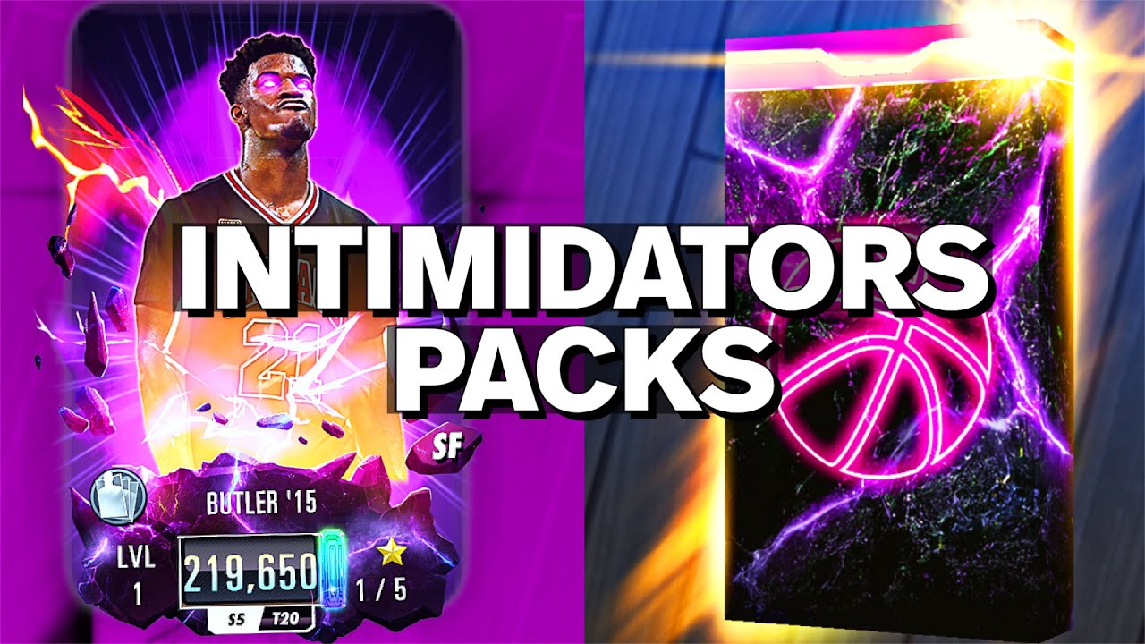 EPIC PULL IN INTIMIDATORS PACKS ! NBA 2K Mobile Pack Opening - YouTube