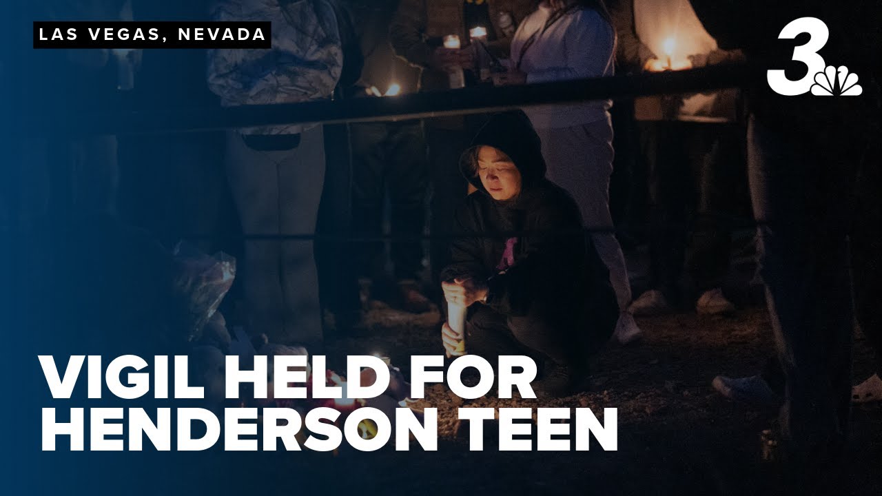Vigil held for 17 year old Henderson teen Jennaleah Hin - YouTube