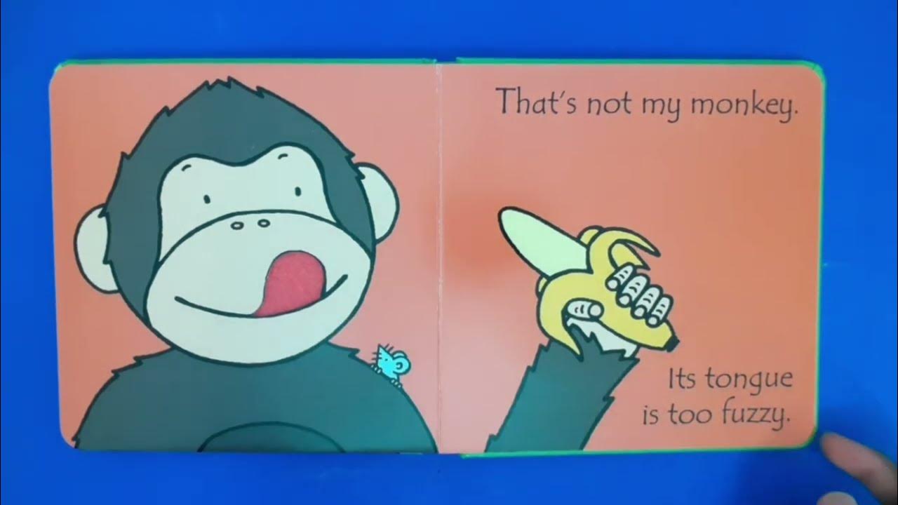 That's not my Monkey touchy feely book for baby &kids | Usborne book ...