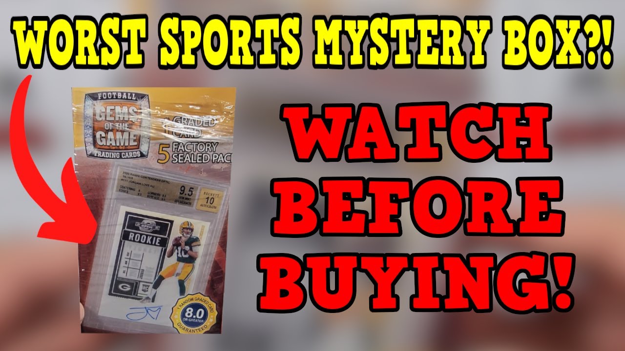 Watch Before You BUY! Worst Sports Mystery Box EVER ! - YouTube