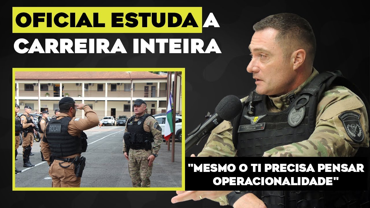 COMO É A FORMAÇÃO E CARREIRA DO OFICIAL DA PMPR - YouTube