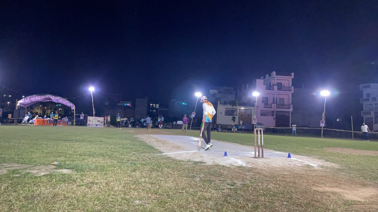 Para Night Grounded Cricket Tournament - YouTube
