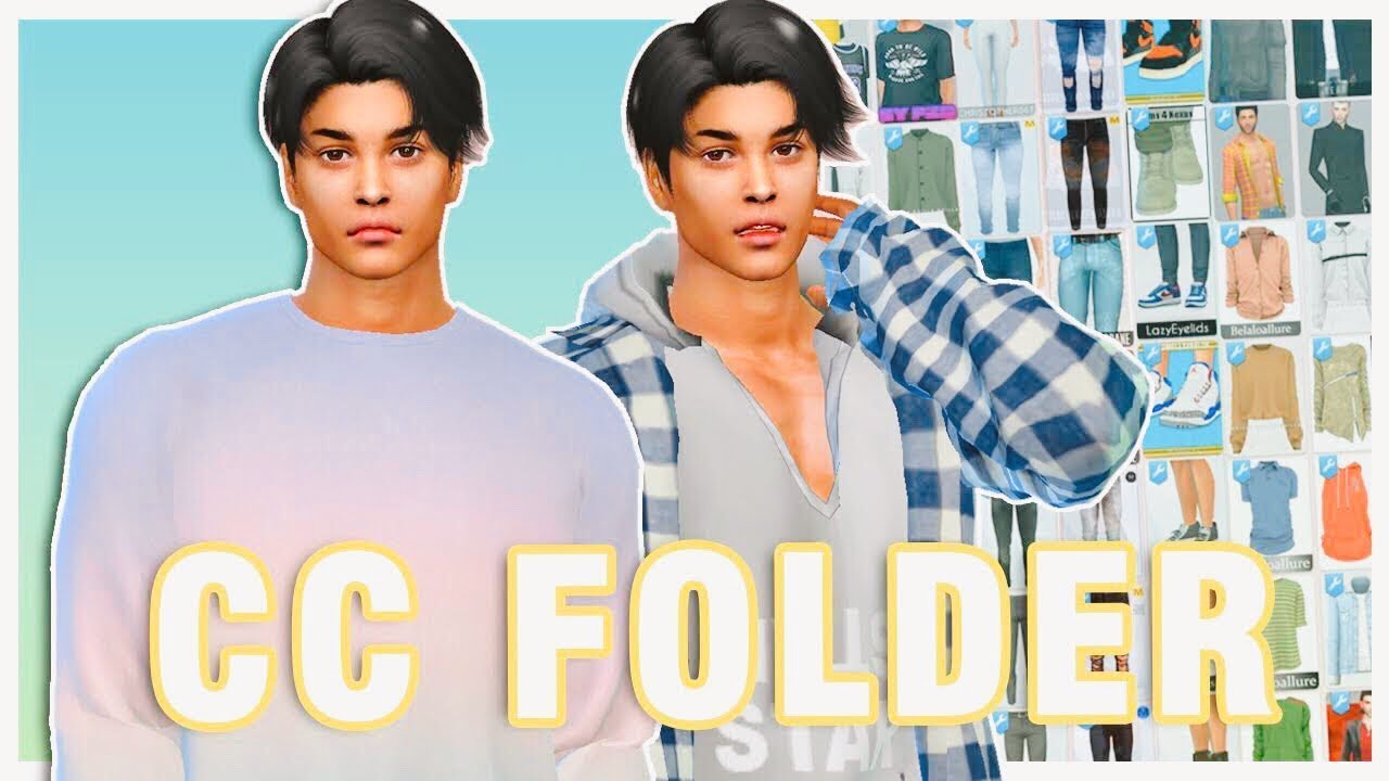 MALE CC FOLDER 💎 Skin,Hair,Clothes,Shoes...The Sims 4: MODS CC FOLDER ⬇ ...