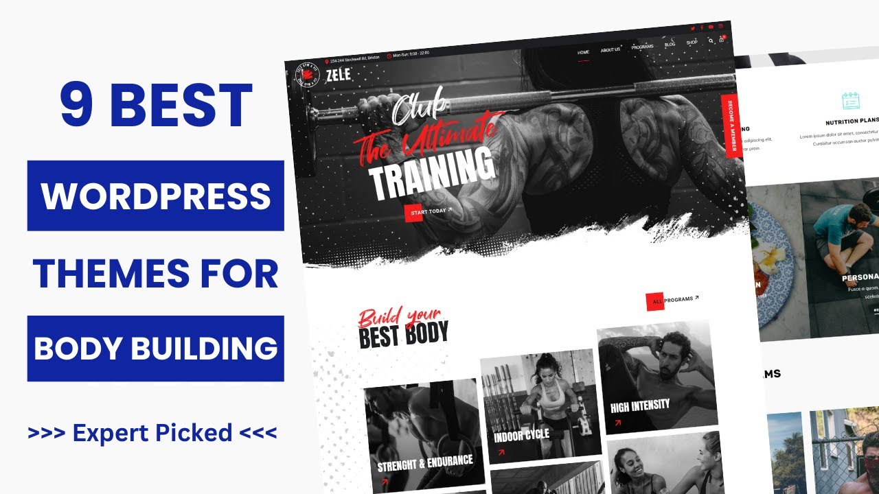 9 Best Bodybuilding WordPress Themes 2026 | Fitness WordPress Theme ...