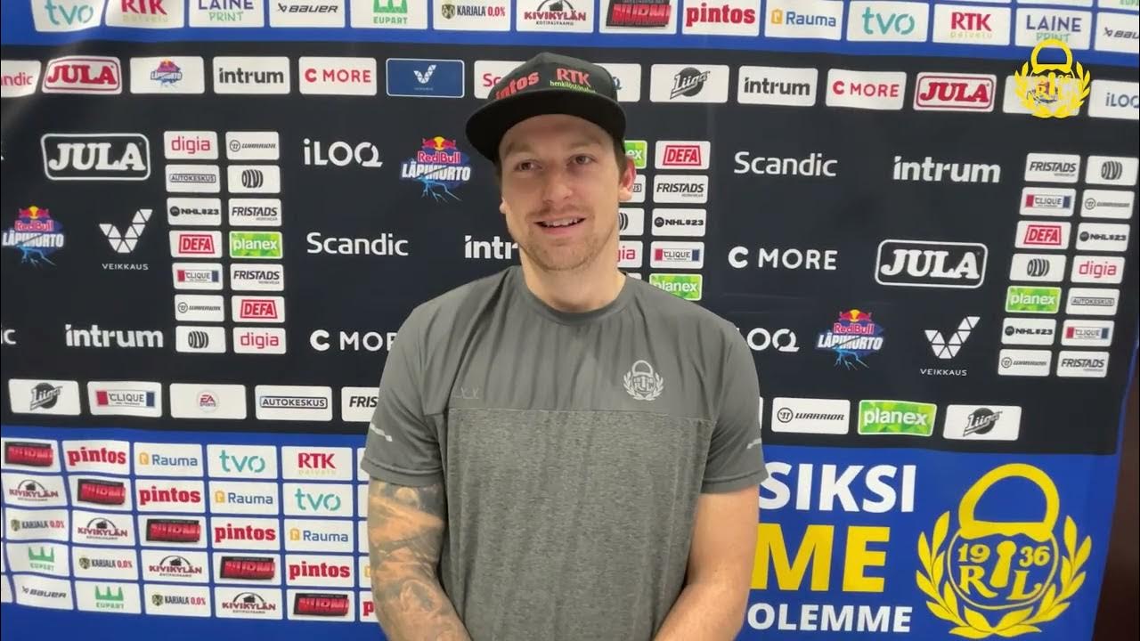 Lukko–TPS-jälkihaastattelussa Josh Kestner - YouTube