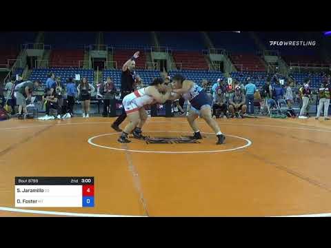 225 Lbs Round Of 16 - Stefania Jaramillo, Colorado Vs Omastewin Foster, Montana D107 - YouTube