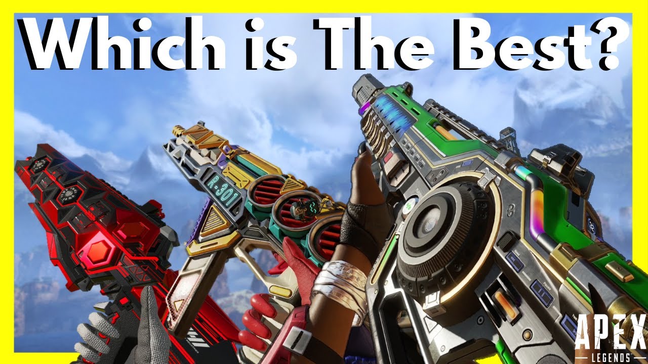 Nemesis Vs R301 Vs Flatline - Which is the Best in Apex Legends? - YouTube