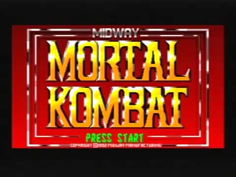 [Megadrive] Introduction du jeu "Mortal Kombat" de Probe Software (1993) - YouTube