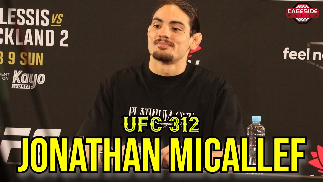 New Dad Jonathan Micallef Discusses "Big Couple of Months" Ahead of UFC ...