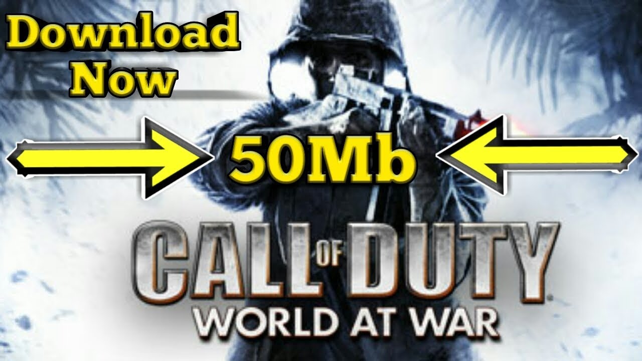 Call Of Duty | World At War | Highly compressed | For Android - YouTube