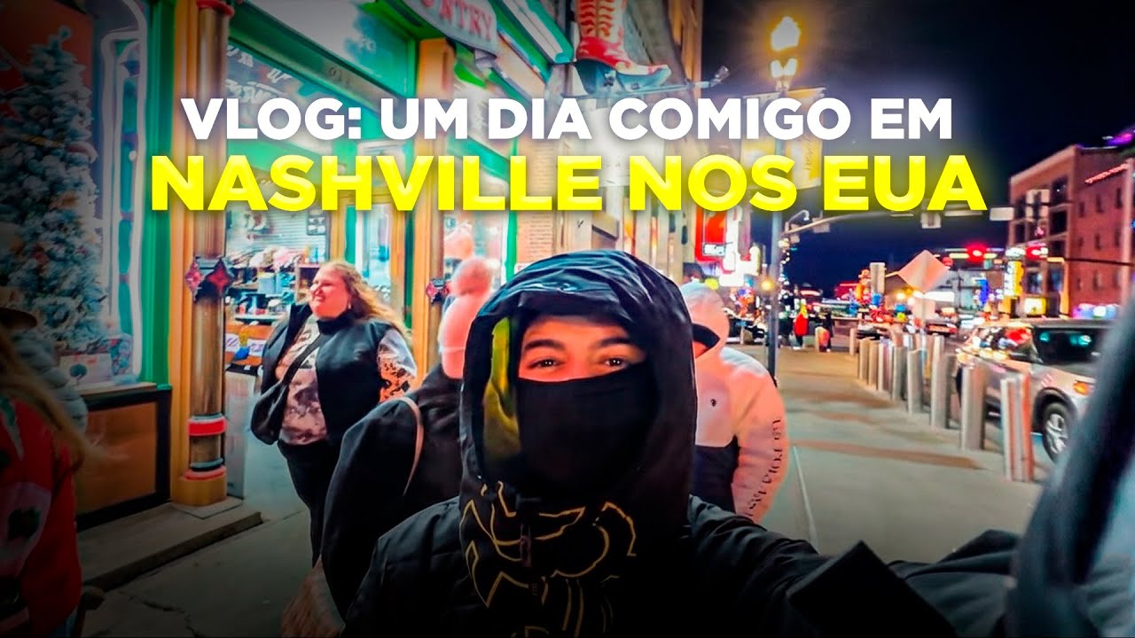 VLOG: MOSTRANDO MEU DIA EM NASHVILLE, EUA - YouTube