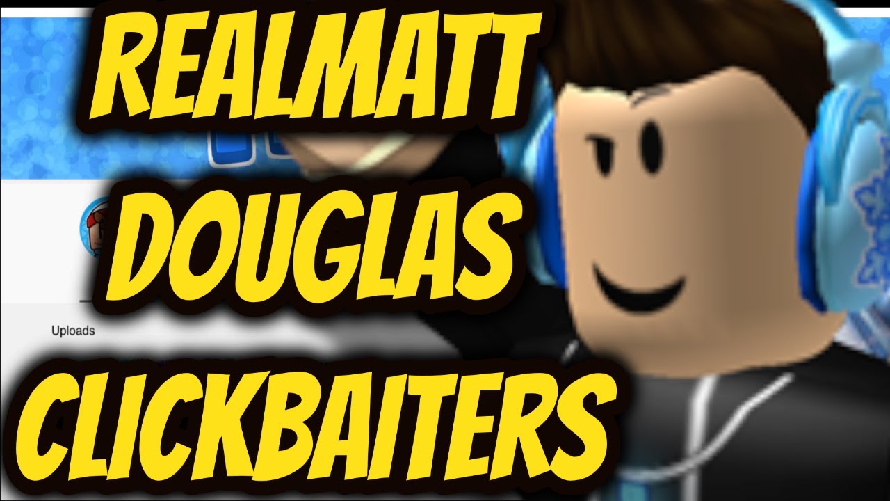 RealMatt? Douglas? Glacial Roblox? Teq? Channel Update! Youtube Roblox ...
