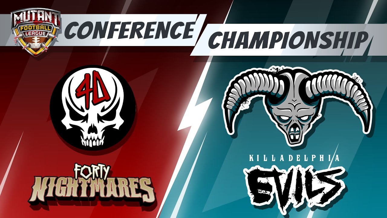Mutant Football League - Gameplay 93 "Nightmares vs Evils - Playoffs ...