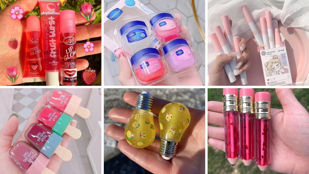 Lip Balms | Glosses | types of lip balms | Miss Dreamer🤍 - YouTube